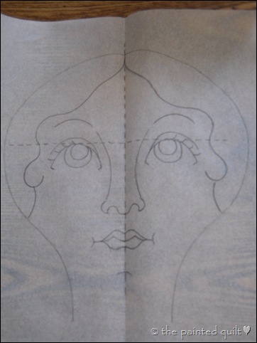 The Painted Quilt: How To Create A Doll’s Face